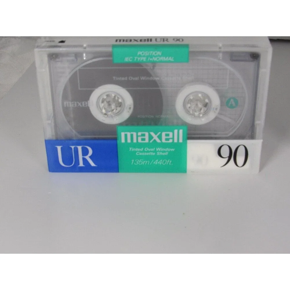 Media | Maxell Ur 9 Cassette Tape 135m 440ft Normal Iec Type I Lot Of 3 ...